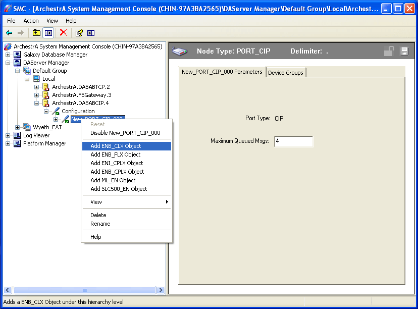ANC-100e Wonderware ABCIP DAServer, Ethernet/IP to Data Highway Plus ...